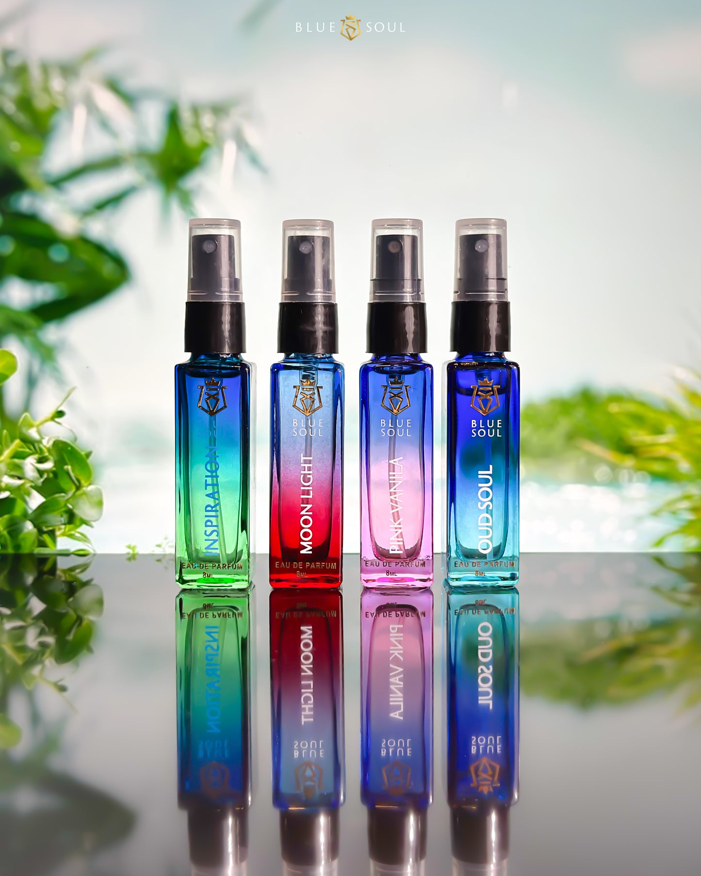 Bluesoul 8ml Perfume Combo (4 Bottles) – BLUE SOUL