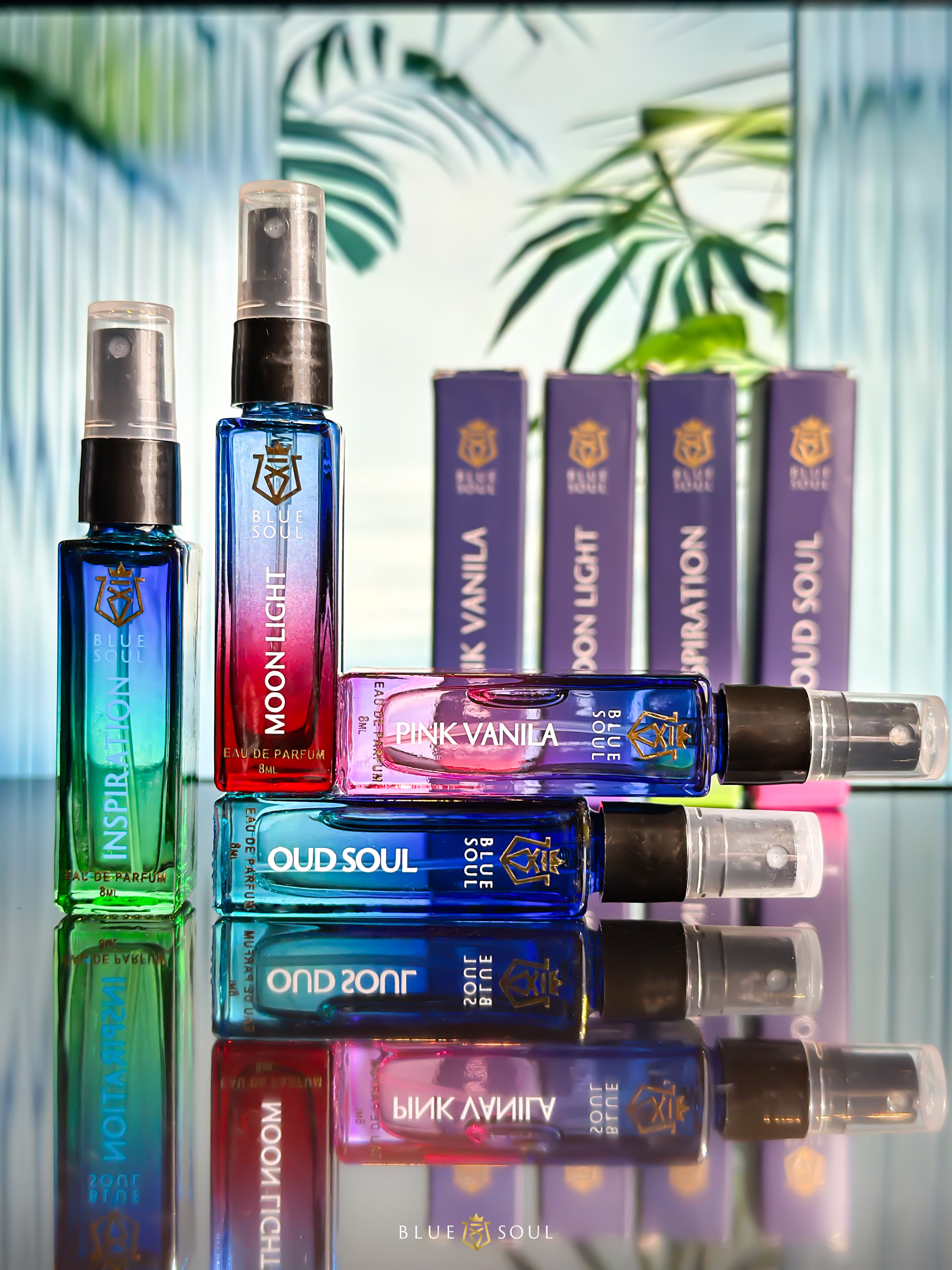 Bluesoul 8ml Perfume Combo (4 Bottles) – BLUE SOUL